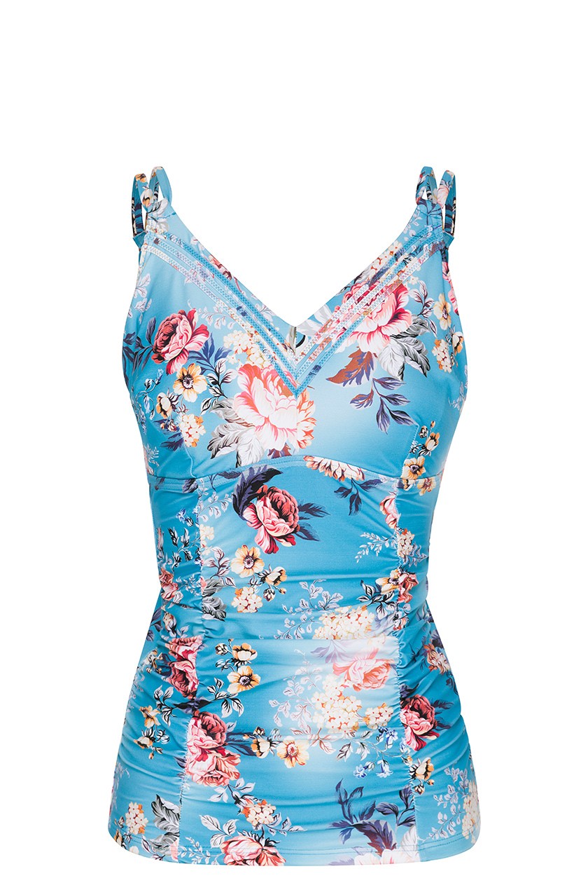 Sunseeker | Portabello Bralette F-g Singlet Cadet