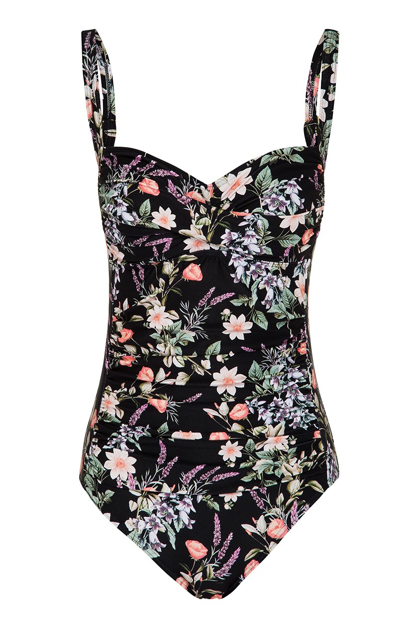 Sunseeker Florantine Cross Front D Onepiece Black