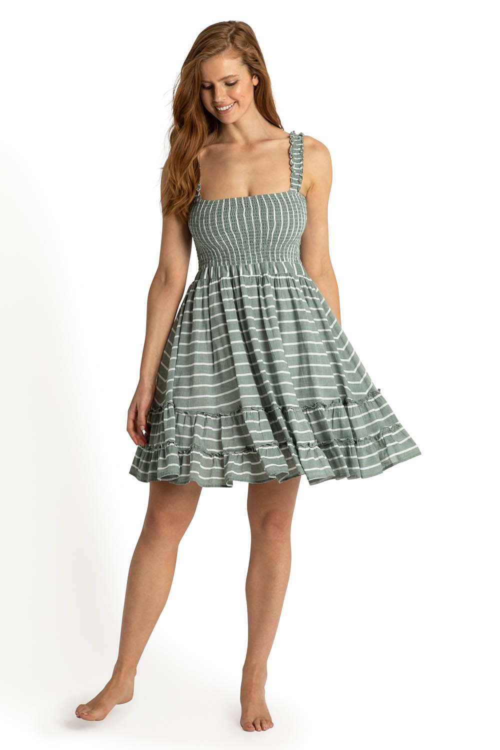 Sunseeker Santorini Mini Sun Dress Sage