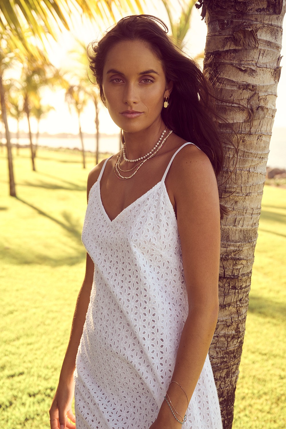 Sunseeker Soho Slip Dress White